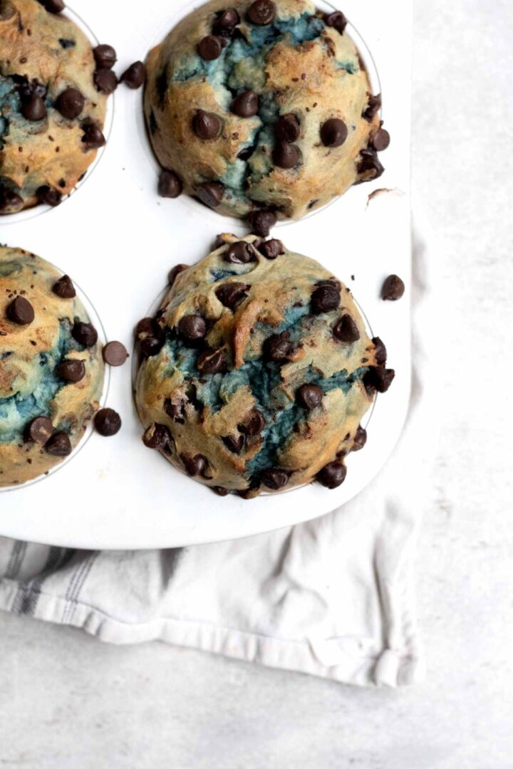 Chocolate Chip Blueberry Muffins - Lane & Grey Fare
