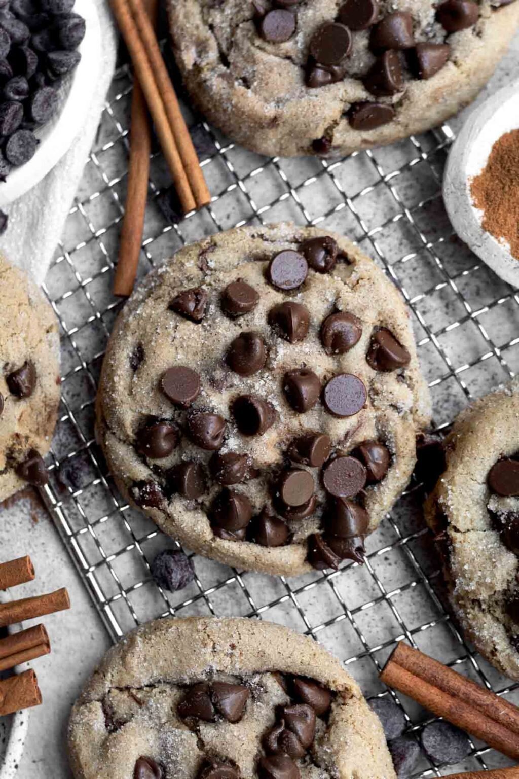 Cinnamon Chocolate Chip Cookies - Lane & Grey Fare