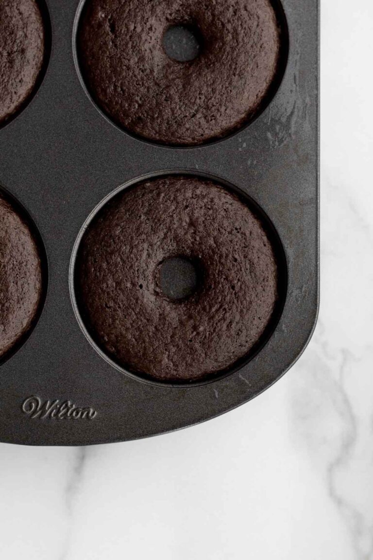 Glazed Chocolate Donuts - Lane & Grey Fare