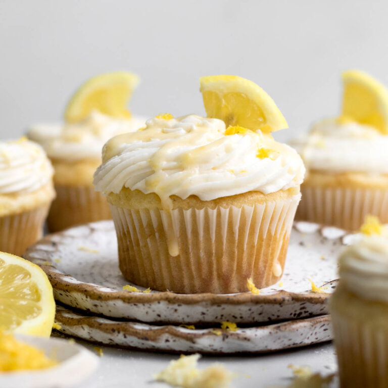 Lemon Drizzle Cupcakes - Lane & Grey Fare