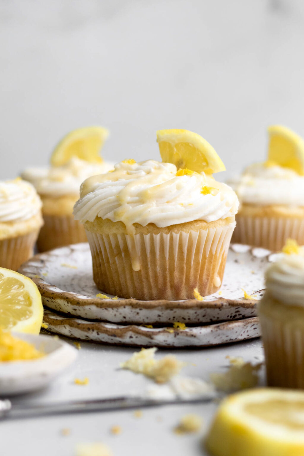 Lemon Drizzle Cupcakes - Lane & Grey Fare