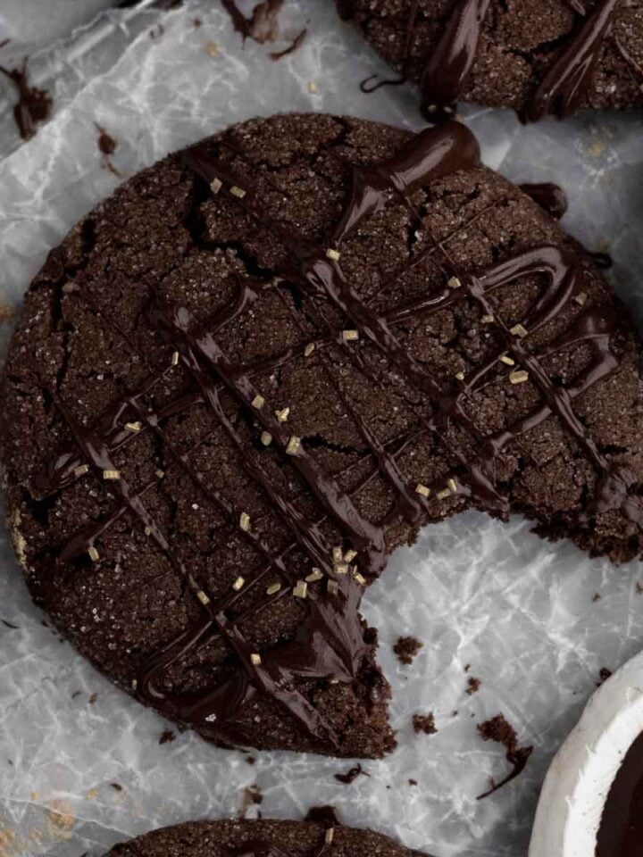 Chocolate Chocolate Chip Cookie Bars - Lane & Grey Fare