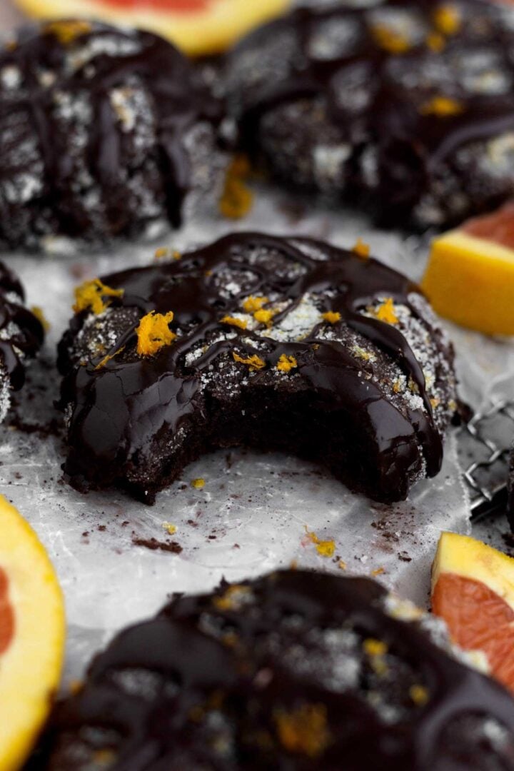 Chocolate Orange Cookies - Lane & Grey Fare