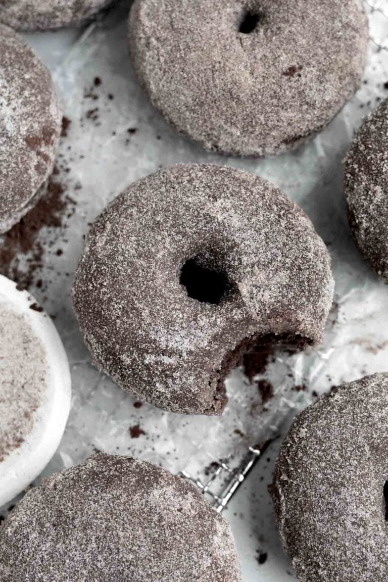 Chocolate Sugared Donuts - Lane & Grey Fare