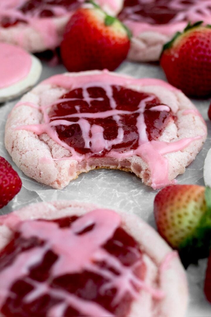 Strawberry Jam Cookies - Lane & Grey Fare