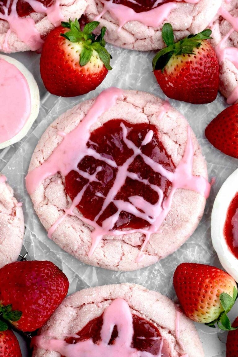 Strawberry Jam Cookies - Lane & Grey Fare