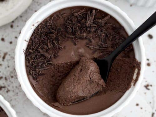 Easy Chocolate Mousse Eggless