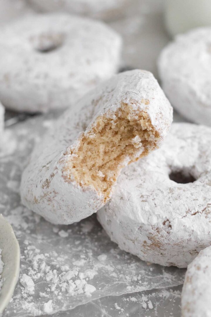 Powdered Sugar Donuts - Lane & Grey Fare